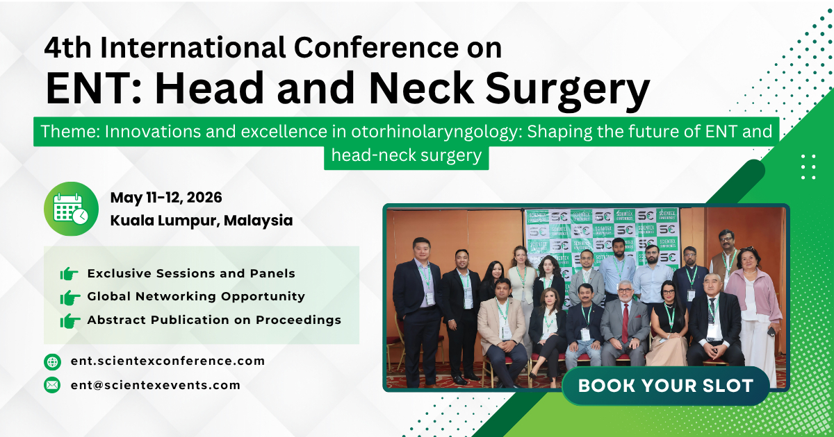 Webinar Program | ENT Conference | ENT Summit | Otorhinolaryngology